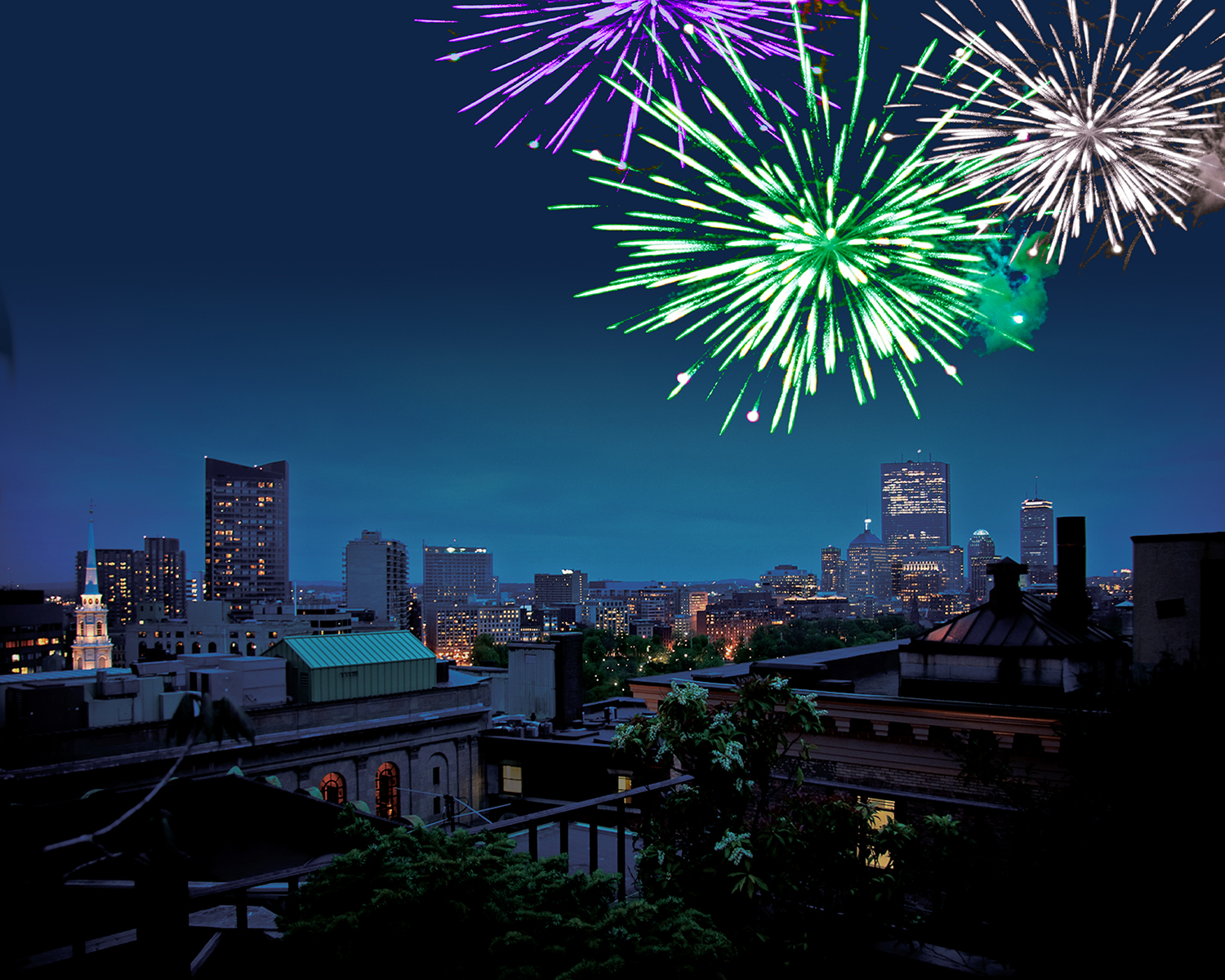 Fourth of July in Boston - XV Beacon