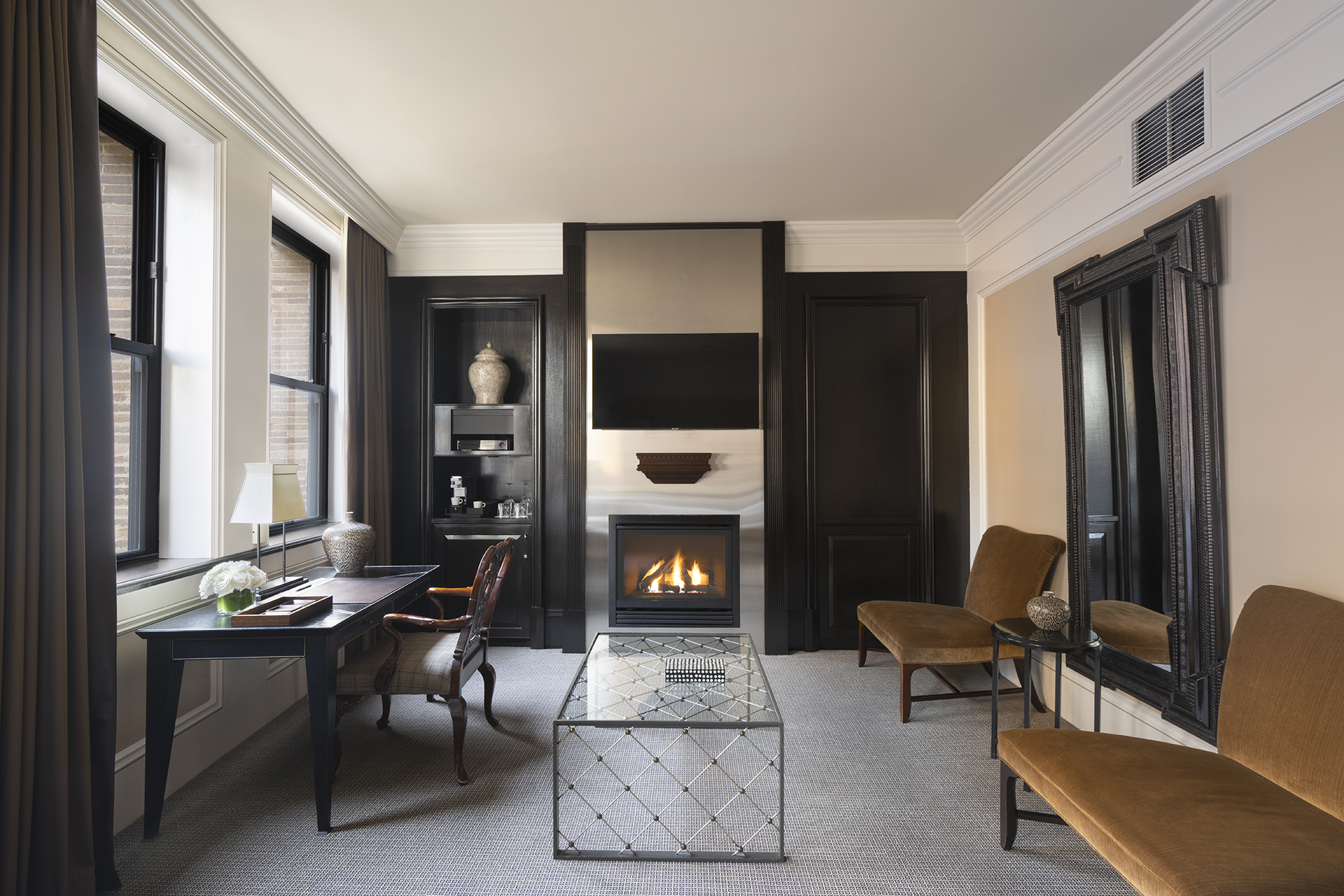 XV Beacon Hotel, Boston, MA, USA, Parlor Room 604 - XV Beacon